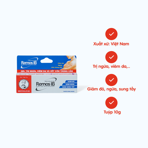 Remos IB (Hộp 1 Tuýp 10g)