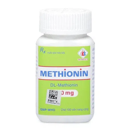 Methionin 250mg (100 viên/chai)