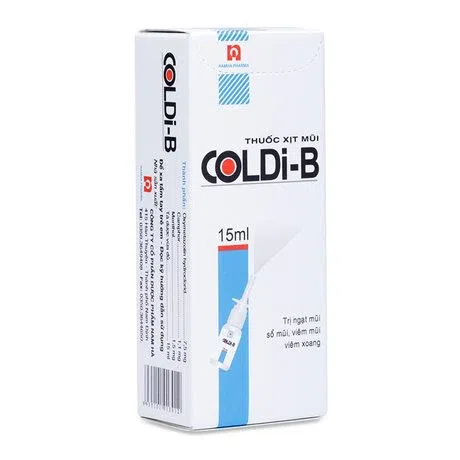 Coldi-B 15ml (Hộp 1 lọ)