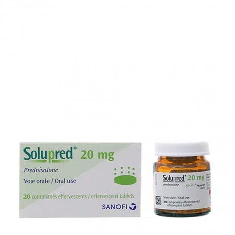 Solupred 20mg (2 Vỉ x 10 Viên)