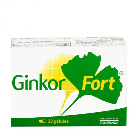 Ginkor Fort Cap (Hộp 3 vỉ x 10 viên)