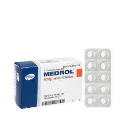 Thông tin về thuốc medrol 4mg cách sử dụng và tác dụng