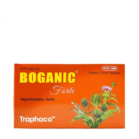 Boganic Forte Traphaco (Hộp 5 vỉ x 10 viên)