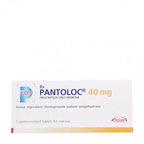 Pantoloc 40mg (Hộp 1 vỉ x 7 viên)