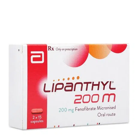 Lipanthyl M Caps 200mg (Hộp 2 vỉ x 15 viên)