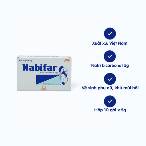 Nabifar 5g (10 gói x 5g/hộp)