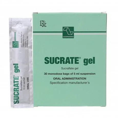 Sucrate gel 1g (Hộp 30 gói x 5ml)