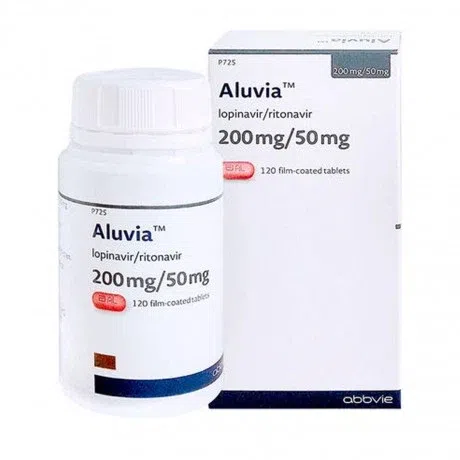 Aluvia 200mg/50mg (Chai 120 viên)