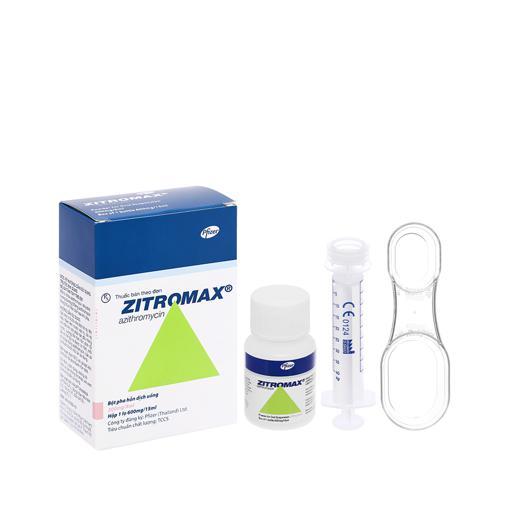 Zitromax Pos Sus 200mg/5ml (Hộp 1 lọ 15ml)