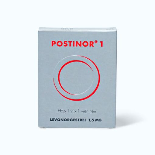 Postinor 1 1.5mg (1 vỉ x 1 viên/hộp)