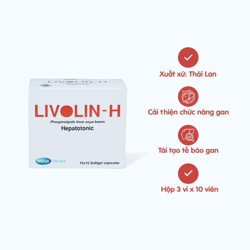 Livolin-H (Hộp 10 vỉ x 10 viên)