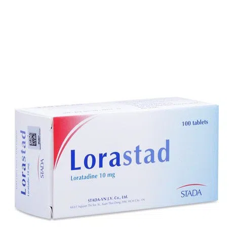 Lorastad 10mg (Hộp 10 vỉ x 10 viên)