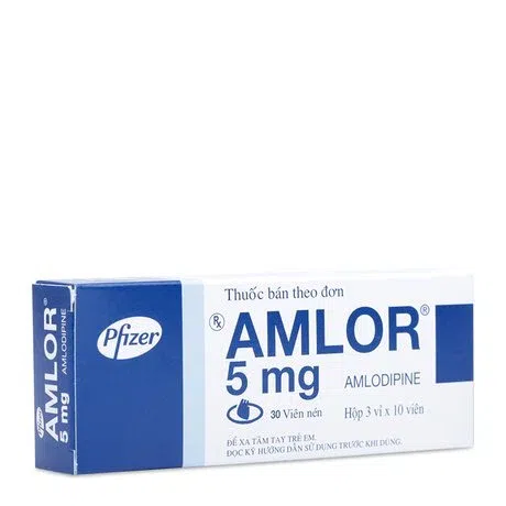 Amlor 5mg (30 viên/hộp)