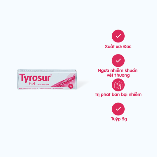 Tyrosur Gel 5g