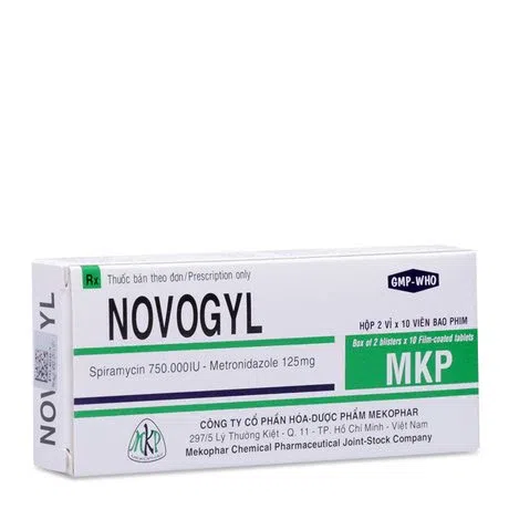 Novogyl (2 vỉ x 10 viên/hộp)