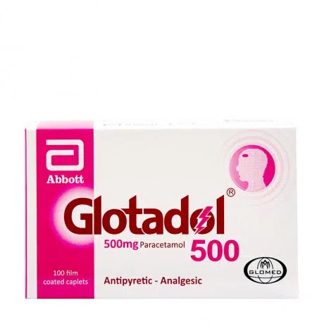 Glotadol 500mg (10 vỉ x 10 viên/hộp)
