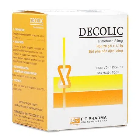 Decolic 24mg (Hộp 20 gói/hộp)