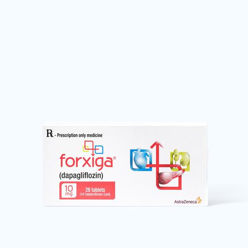 Forxiga 10 mg (Hộp 2 vỉ x 14 viên)