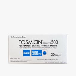 Fosmicin 500mg (2 vỉ x 10 viên/hộp)