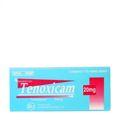 Tenoxicam 20mg (Hộp 2 vỉ x 10 viên)