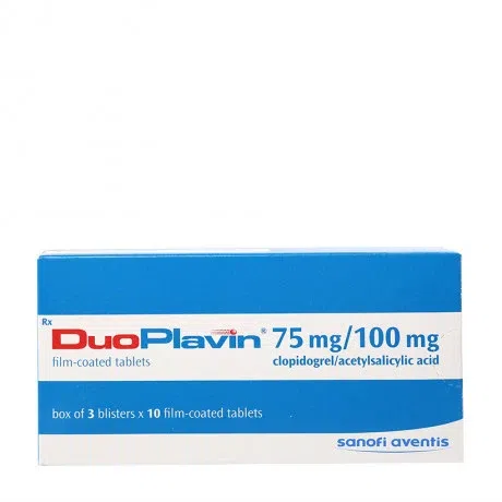 Duoplavin 75mg/100mg (3 vỉ x 10 viên/hộp)