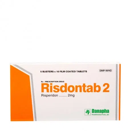 Risdontab 2mg (5 vỉ x 10 viên/hộp)