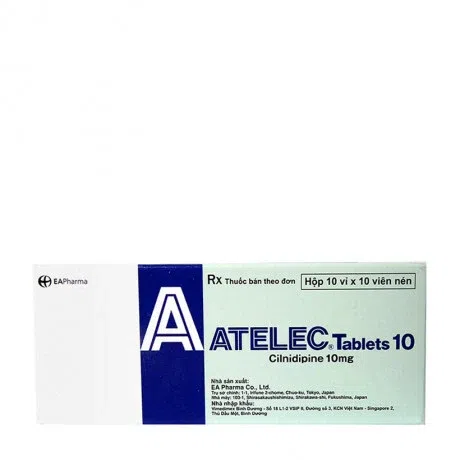 Atelec 10mg (Hộp 10 vỉ x 10 viên)