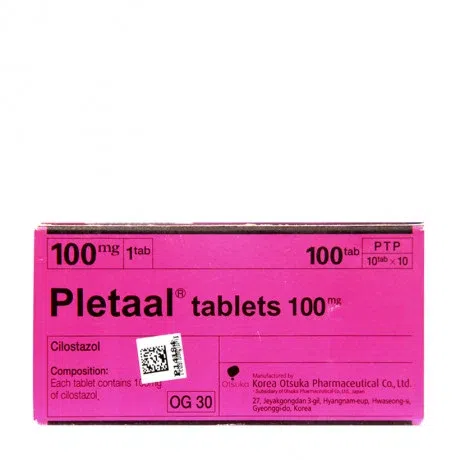 Pletaal 100mg (Hộp 10 vỉ x 10 viên)