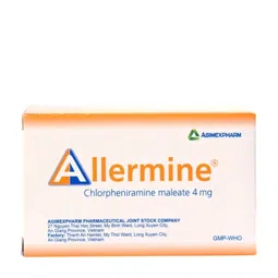 Allermine 4mg (Hộp 10 vỉ x 20)
