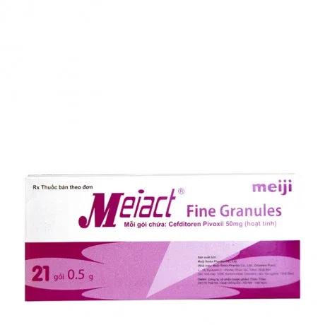 Meiact 50mg (Hộp 21 gói)