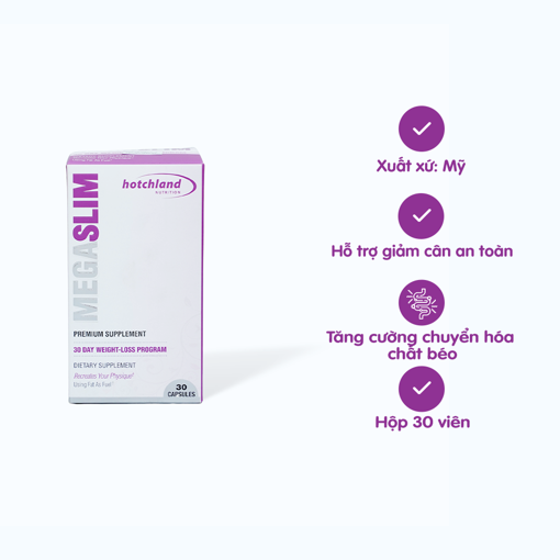 Thực phẩm bảo vệ sức khỏe hỗ trợ giảm cân an toàn hiệu quả Hotchland ...