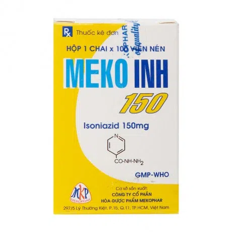 Meko INH 150mg (Hộp 1 chai x 100 Viên nén)