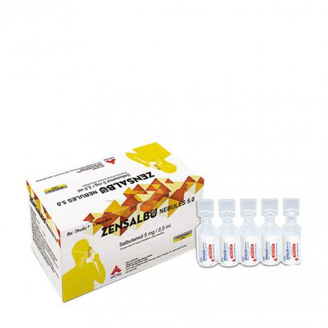 Zensalbu nebules 5mg (2 vỉ x 5 ống/hộp)