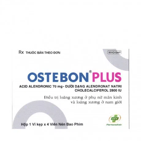 Ostebon Plus (Hộp 1 vỉ x 4 viên)