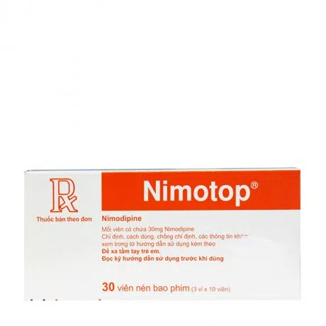 Nimotop 30mg (3 vỉ x 10 viên/hộp)