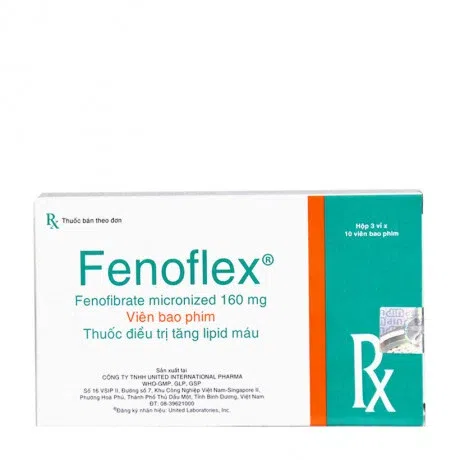 Fenoflex 160mg (3 vỉ x 10 viên/hộp)