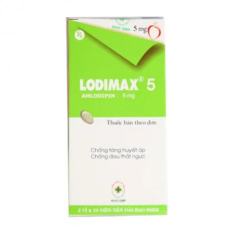 Lodimax 5mg (Hộp 2 vỉ x 10 viên)