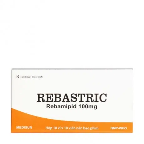 Rebastric 100mg (10 vỉ x 10 viên/hộp)