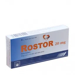Rostor 20mg Pymepharco (2vỉ x 14viên)