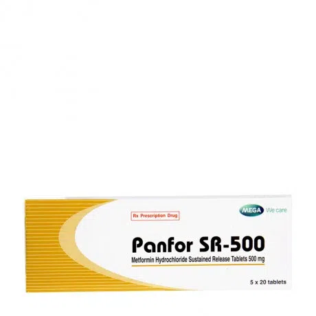 Panfor SR-500 (Hộp 5 vỉ x 20 viên)