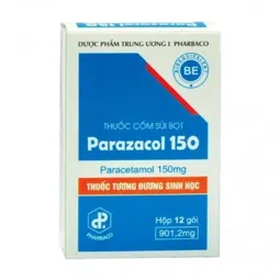 Tổng quan về thuốc cốm sủi bọt paracetamol 150mg và cách sử dụng đúng