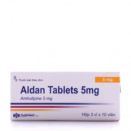 Aldan Tablets 5mg (Hộp 3 vỉ x 10 viên)