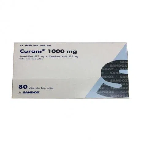 Curam 1000mg Lek Pharmaceuticals (10 vỉ x 8 viên)
