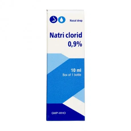 Natri clorid 0,9% (Hộp 1 lọ 10ml)