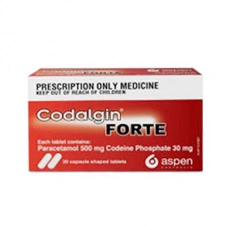 Codalgin Forte 500mg/ 30mg(Hộp 2 vỉ x 10 viên)