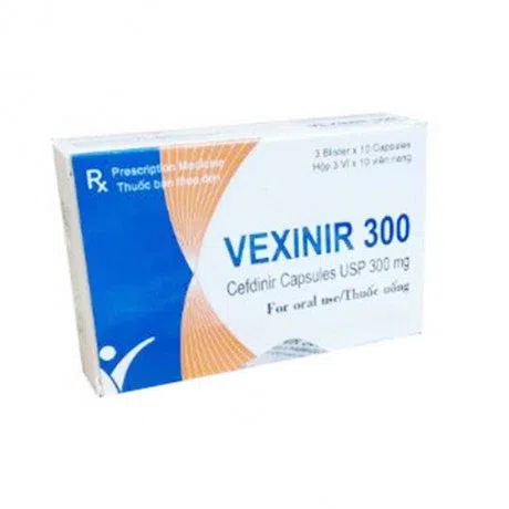 Vexinir 300mg (Hộp 3 vỉ x 10 viên)