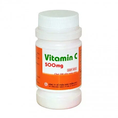 Vitamin C 500mg (Chai 100 viên)