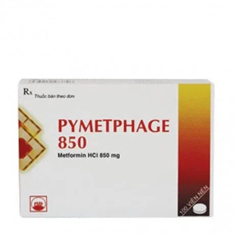 Pymetphage 850mg (Hộp 5 vỉ x 20 viên)