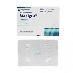 Maxigra 50mg (1 vỉ x 1 viên)