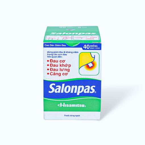 Salonpas (Hộp 4 túi ×10 miếng)